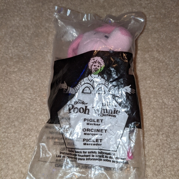 McDonald's | Toys | 20 Sealed 4 Piglet The Book Of Pooh Mcdonalds H ...